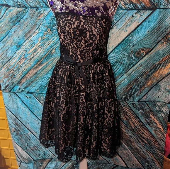 Robert Rodriguez | Dresses | Robert Rodriguez Strapless Chantilly Lace ...